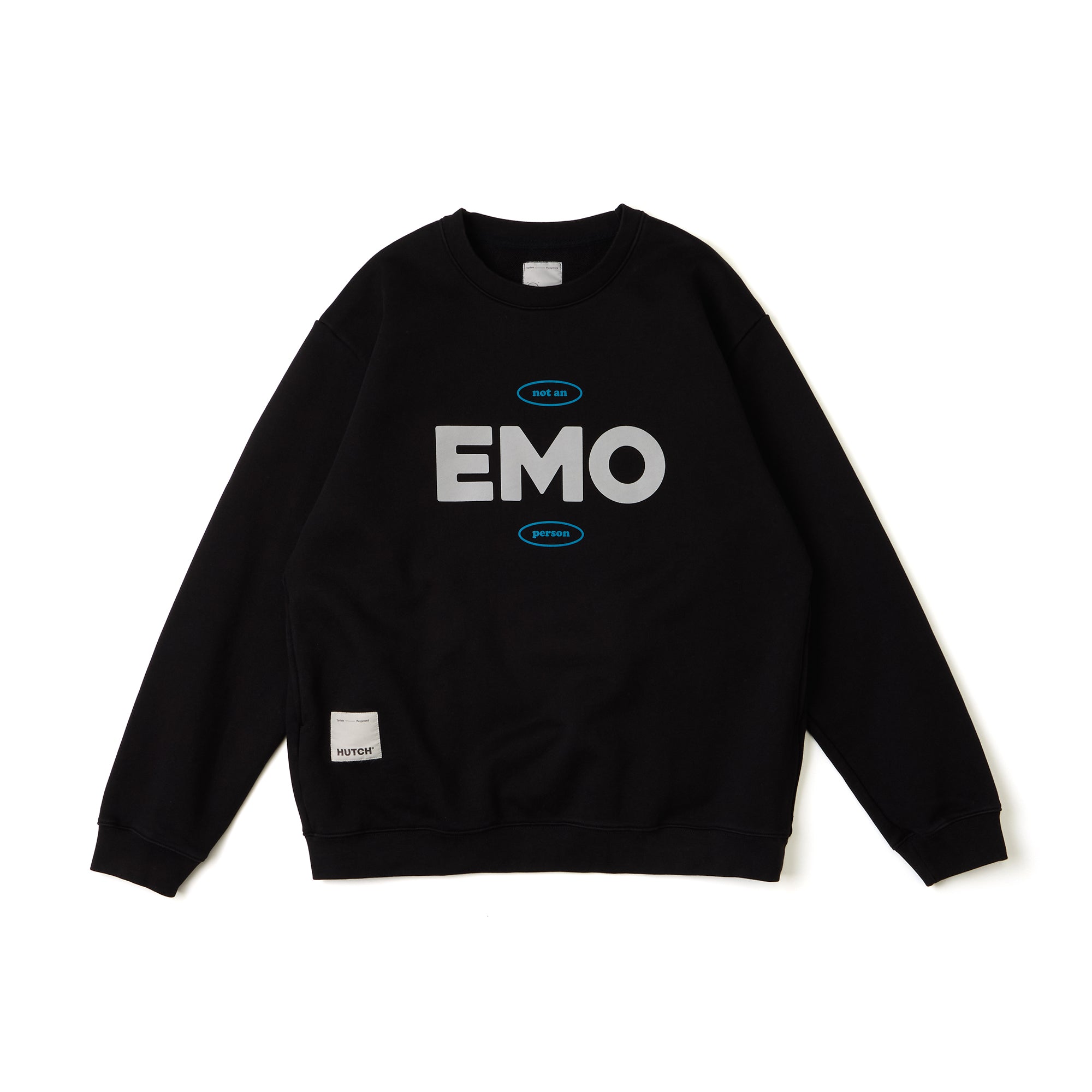 Pocket Crew Sweat "Not EMO" – HUTCH ASAP